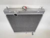 China ZAX55 Excavator Radiator 4434315 Aluminum 450x555x48mm High Efficiency Cooling for sale