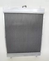China ZAX55 Excavator Radiator 4434315 Aluminum 450x555x48mm High Efficiency Cooling for sale