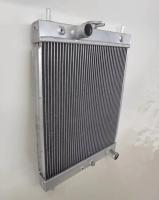 China ZAX55 Excavator Radiator 4434315 Aluminum 450x555x48mm High Efficiency Cooling for sale