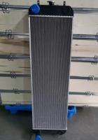 China Excavator Water Tank Radiator ZAX240-3 4650355 4625647 4693833 340x1180x84mm for sale
