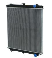 China Aluminum ZAX200-6 Excavator Radiator 830x1000x60mm 4448338 High Quality for sale