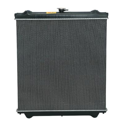 China Aluminum ZAX200-6 Excavator Radiator 830x1000x60mm 4448338 High Quality for sale