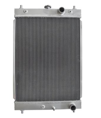 China Excavator Radiator ZAX35 445x630mm Aluminum Factory Quality for Excavator Cooling for sale
