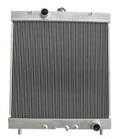 China Aluminum Radiator Spare Parts for Hitachi 60-5 Excavator 500x580mm High Efficiency Cooling for sale