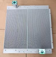 China EC700B EC700C Excavator Oil Cooler 14536042 Silver Square Anti Vibration for sale