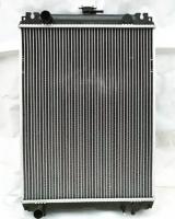 China Kubota 688 Aluminum Radiator 470x685mm for Large Excavator Cooling System for sale