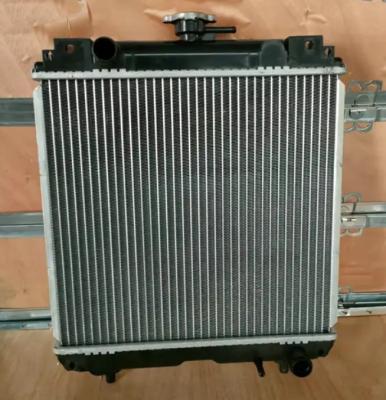 China KX61-3 Excavator Radiator 370x470mm High Quality Factory Direct Silver Square Cooling for sale
