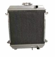 China Excavator All Aluminum Radiator Kubota10 300x355mm High Efficiency Cooling for sale