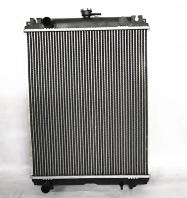 China Aluminum Radiator for Excavator Kubota-588 505x555mm Factory Direct High Efficiency for sale
