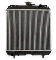 China Water Tank Radiator Assy RA221-42300 for Kubota U15 U17 U15-3 U17-3 Excavator 370x425x36mm for sale