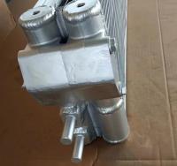 China Excavator Oil Cooler PC130-7K 203-03-71130 High Flow 650mm Silver Square for sale