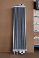 China Excavator Oil Cooler PC130-7K 203-03-71130 High Flow 650mm Silver Square for sale