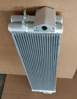 China Excavator Oil Cooler PC130-7K 203-03-71130 High Flow 650mm Silver Square for sale