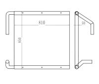 China EX200-5 EX200LC-5 EX210-5 EX210H-5 EX210K-5 EX225USR Excavator Oil Cooler 4370983 for sale
