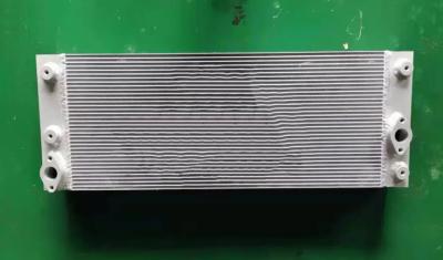 China Sany SY215-10 Excavator Oil Radiator 1230x585x95mm Silver Square Cooling Parts for sale