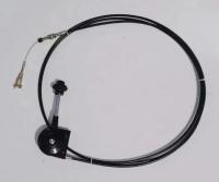 China Customizable Rubber Throttle Cable for Excavator Manual Modification 1 Year Warranty for sale