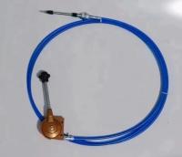 China Customizable Rubber Throttle Cable for Excavator Manual Modification 1 Year Warranty for sale