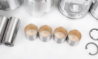 China 106mm Bore Alfin Piston with Pin and Snap Rings Engine Liner Kit for 4TNE106 123900-22080 for sale