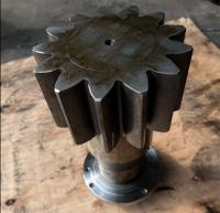 China Excavator Swing Motor Gear Shaft ZX200-3 High Strength Wear Resistant Construction Machinery Parts for sale
