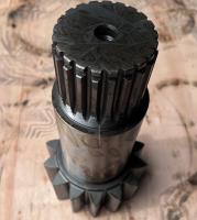 China E320GC Excavator Swing Motor Gear Shaft with Slewing Bearing High Strength 1 Year Warranty for sale