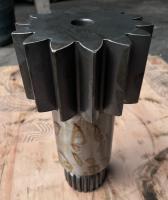 China E320GC Excavator Swing Motor Gear Shaft with Slewing Bearing High Strength 1 Year Warranty for sale