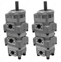 China Hydraulic Triple Pump 705-41-08090 Pilot Pump for PC40-7C PC50UU-2E Excavator 21 MPa for sale
