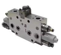 China Excavator PC200-7 PC220-7 Hydraulic Flow Control Valve 723-41-07600 20-30L/min for sale