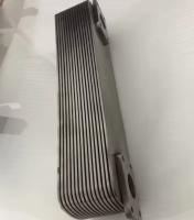 China Excavator PC400-7 8 Engine 6D125 Oil Core Cooler Element 6152-62-2210 for sale