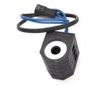 China Rotary Solenoid Valve Coil 24V 52.3mm 13mm for DH150 DH220 DH225 DH300-5-7 Excavator for sale