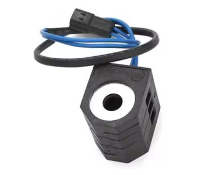 China Rotary Solenoid Valve Coil 24V 52.3mm 13mm for DH150 DH220 DH225 DH300-5-7 Excavator for sale