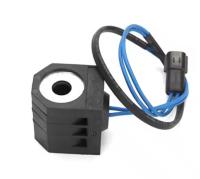 China Rotary Solenoid Valve Coil 24V 52.3mm 13mm for DH150 DH220 DH225 DH300-5-7 Excavator for sale