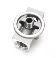 China High Quality E200B E320B 093-7521 Fuel Oil Filter Head 207-4 For Excavator for sale