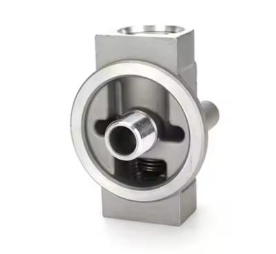 China High Quality E200B E320B 093-7521 Fuel Oil Filter Head 207-4 For Excavator for sale