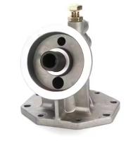 China Excavator Oil Filter Head 1R-0739 8 Holes for 320B E320B Engine Parts for sale