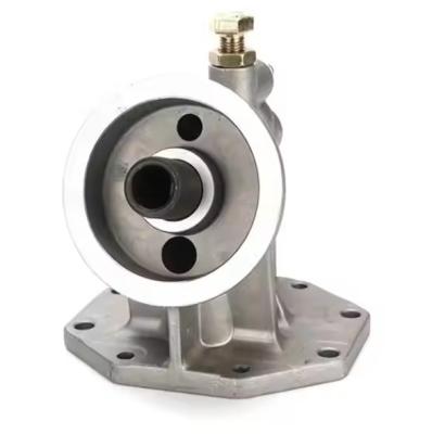 China Excavator Oil Filter Head 1R-0739 8 Holes for 320B E320B Engine Parts for sale