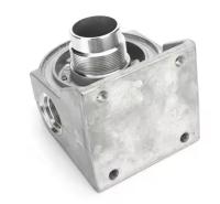 China Fuel Oil Filter Lube Filter Head for PC300-7 PC360-7 Excavator 6742-01-4540 6742014540 for sale