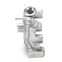China Engine Parts SK460-8 Fuel Filter Head Filter Seat For Excavator for sale