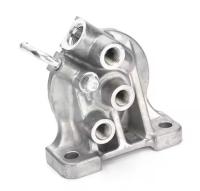 China Engine Parts SK460-8 Fuel Filter Head Filter Seat For Excavator for sale