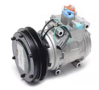 China PC200-6 Excavator AC Compressor 20Y-979-D380 10PA15C R134A 24V High Cooling Efficiency for sale