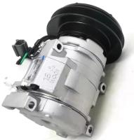 China Excavator Air Conditioning Parts E306E2 AC Compressor 12V 605231-2023 for sale