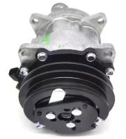 China Excavator Air Conditioning Parts E306E2 AC Compressor 12V 605231-2023 for sale