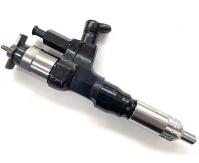 China Excavator SK330-8 SK350-8 J08E Engine Common Rail Fuel Injector 095000-6593 for sale