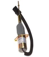 China Fuel Shut Off Solenoid RE53560 12V 24V for 892ELC Excavator Engine Parts for sale