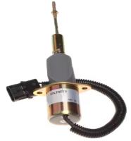 China Fuel Shut Off Solenoid RE53560 12V 24V for 892ELC Excavator Engine Parts for sale