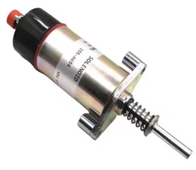China Fuel Shutoff Solenoid Valve 155-4654 24V for Caterpillar 330 E330 Excavator Engine Parts for sale