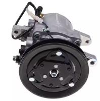 China Air Conditioning Compressor 447180-6430 For Excavator SV06E Engine 12V 108mm for sale