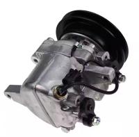 China Air Conditioning Compressor 447180-6430 For Excavator SV06E Engine 12V 108mm for sale