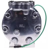 China Excavator AC Compressor 4674027 24V for 60D 60G SD7H13 Engine Air Conditioning Parts for sale