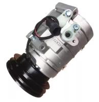 China Air Conditioning Compressor 447260-6121 For Excavator 312D 320D 385C Engine 24V for sale
