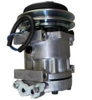 China Air Conditioning Compressor YX91V00002F2 for Excavator SK135SR SK200SR SD7H13 Engine 24V for sale